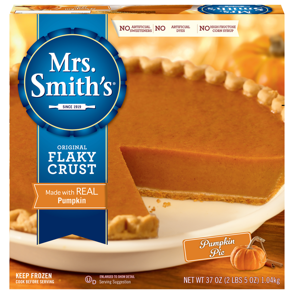 Save on Mrs. Smith's Original Flaky Crust Pumpkin Pie Frozen Order ...