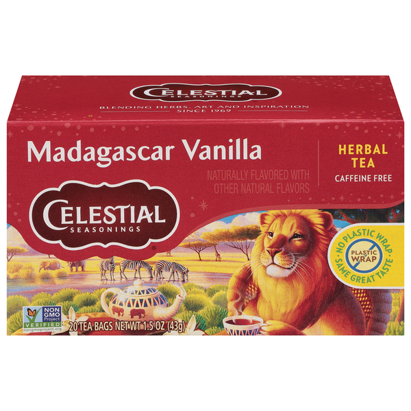Save on Celestial Seasonings Caffeine Free Madagascar Vanilla Rooibos ...