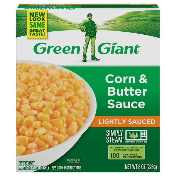 Save on Green Giant Simply Steam Lightly Sauced Corn & Butter Frozen ...