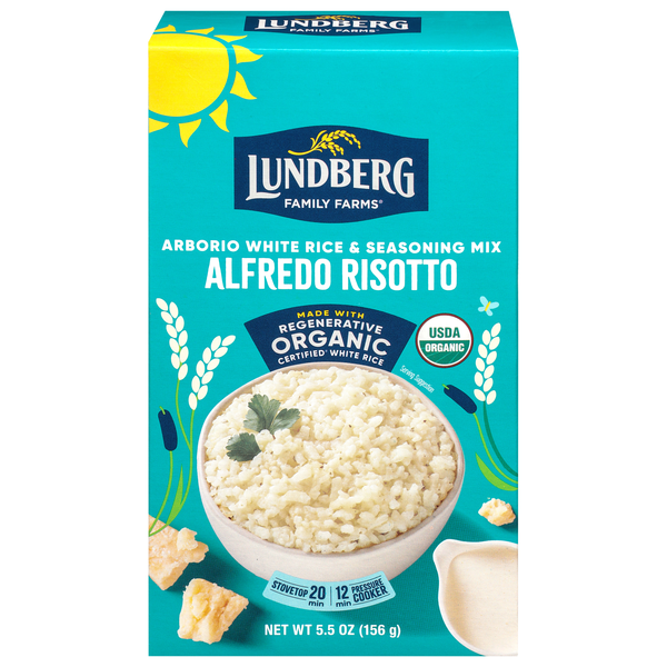 Save on Lundberg Organic Risotto Alfredo Arborio Rice & Seasoning Mix ...