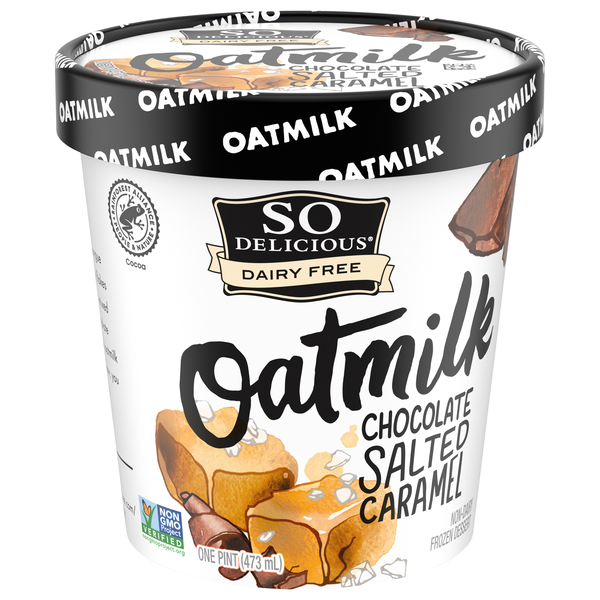 Save on So Delicious Dairy Free Chocolate Salted Caramel Oatmilk Frozen ...