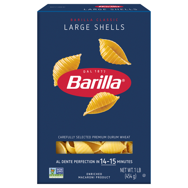 Save on Barilla Large Pasta Shells Order Online Delivery | Giant