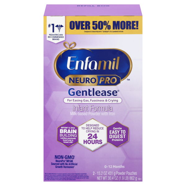 Save on Enfamil NeuroPro Gentlease Powder Infant Formula Fussiness ...
