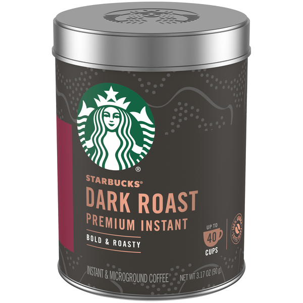 Save on Starbucks Dark Roast Premium Instant Coffee Order Online ...