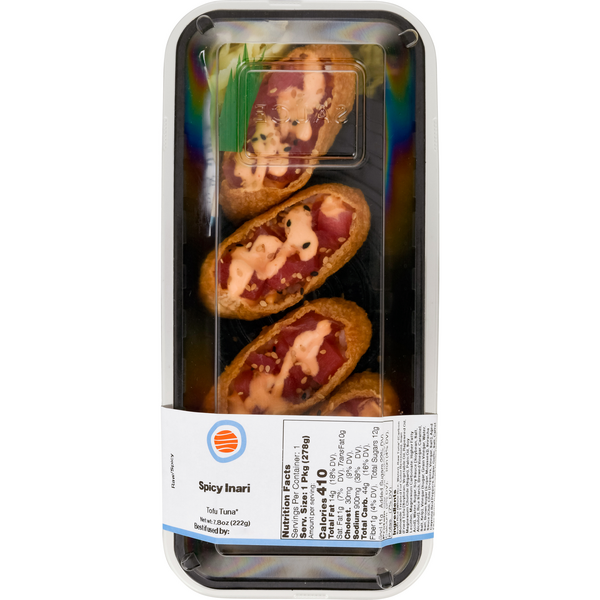 Save on Hissho Sushi Spicy Tuna Inari (Avail. 11am - 7pm) Order Online ...