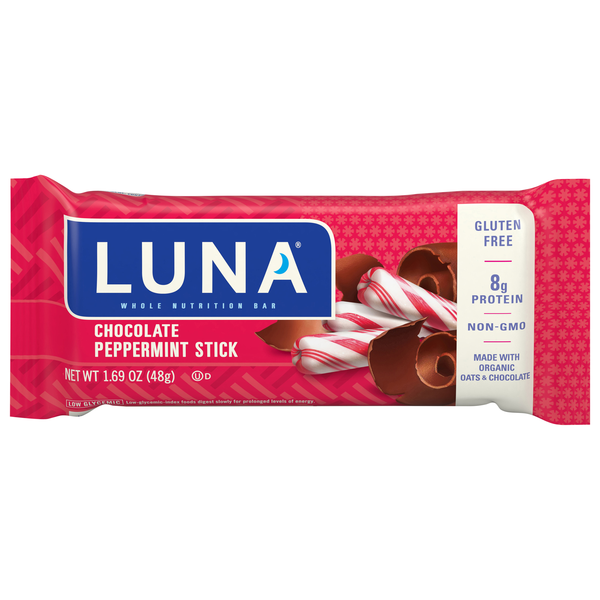 Save on LUNA Organic Chocolate Peppermint Stick 8g Protein Nutrition ...