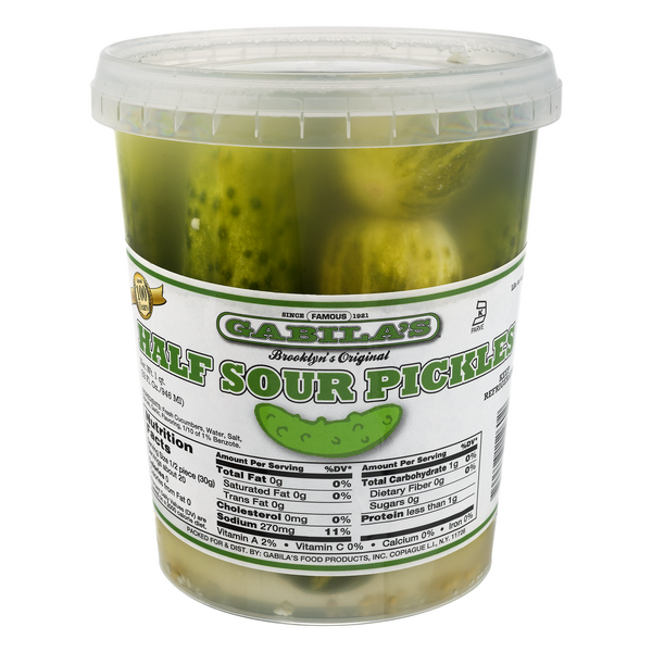Save on Gabila's Half Sour Pickles Order Online Delivery | Stop & Shop