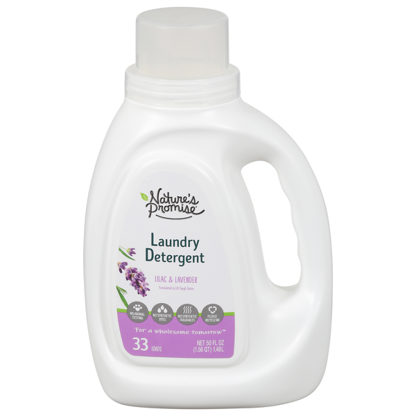 Save on Nature's Promise Lilac & Lavender Liquid Laundry Detergent ...