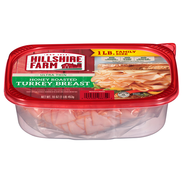 Save on Hillshire Farm Honey Roasted Turkey Breast Ultra Thin Sliced Family Size Order Online ...
