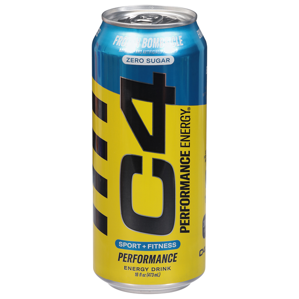 Save on Cellucor C4 Energy Carbonated Drink Zero Sugar Frozen Bombsicle ...