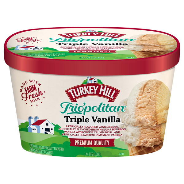 Save on Turkey Hill Trio'politan Triple Vanilla Ice Cream Order Online ...