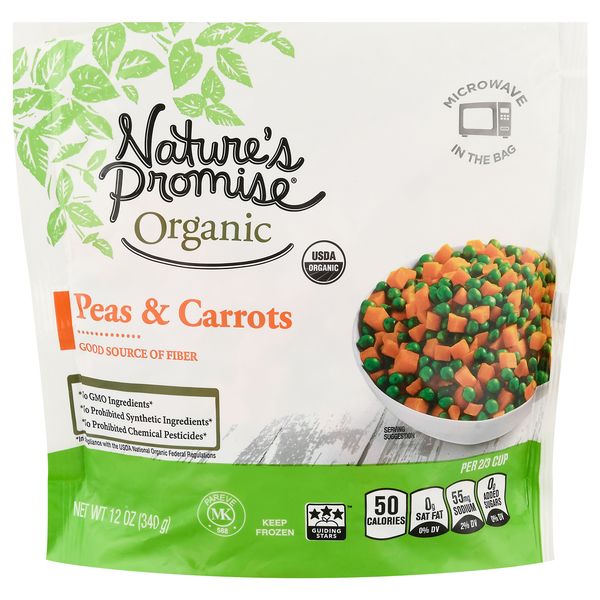 Save on Nature's Promise Organic Peas & Carrots Frozen Order Online ...