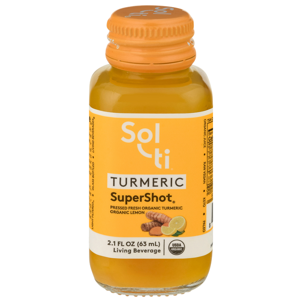 Save on Sol-ti SuperShot Organic Turmeric Herbal Supplement ...
