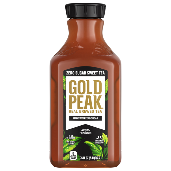 Save on Gold Peak Real Brewed Zero Sugar Sweet Tea Order Online ...