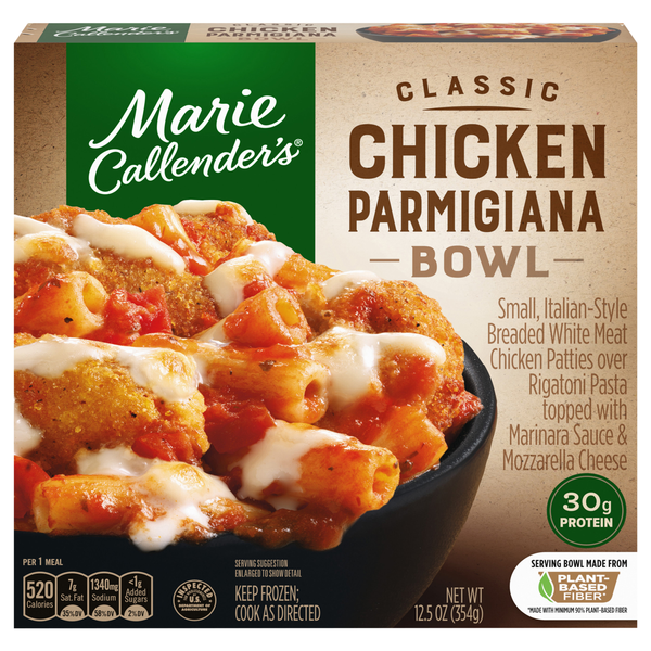 Save on Marie Callender's Classic Chicken Parmigiana Bowl Frozen Meal ...