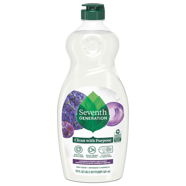 Save on Seventh Generation Lavender Flower & Mint Scent Liquid Dish ...