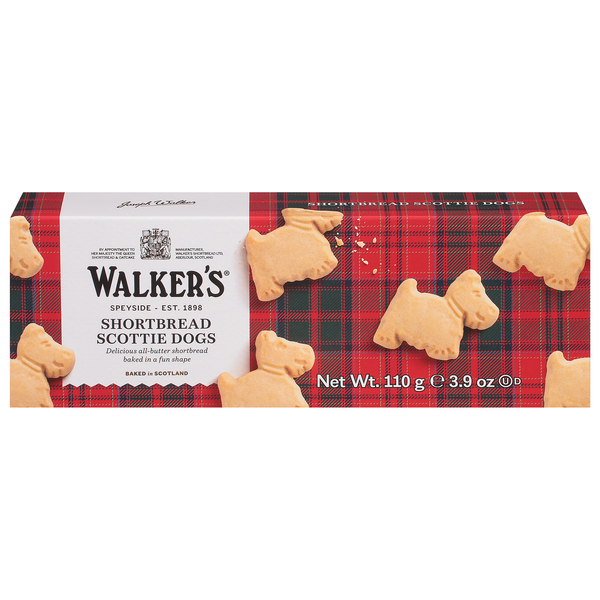 Save on Walkers Pure Butter Scottie Dogs Shortbread Cookies Order ...
