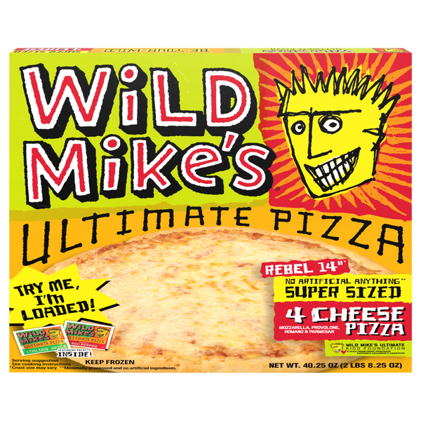 Save on Wild Mike's Ultimate 4 Cheese 14 Inch Pizza Frozen Order Online ...