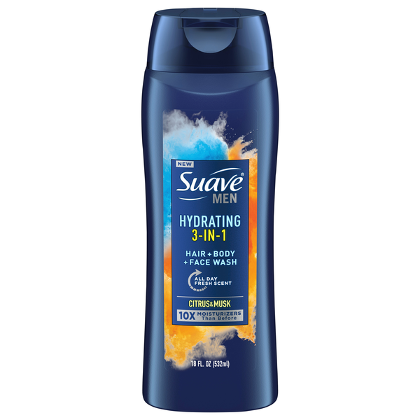 Suave body wash for men store