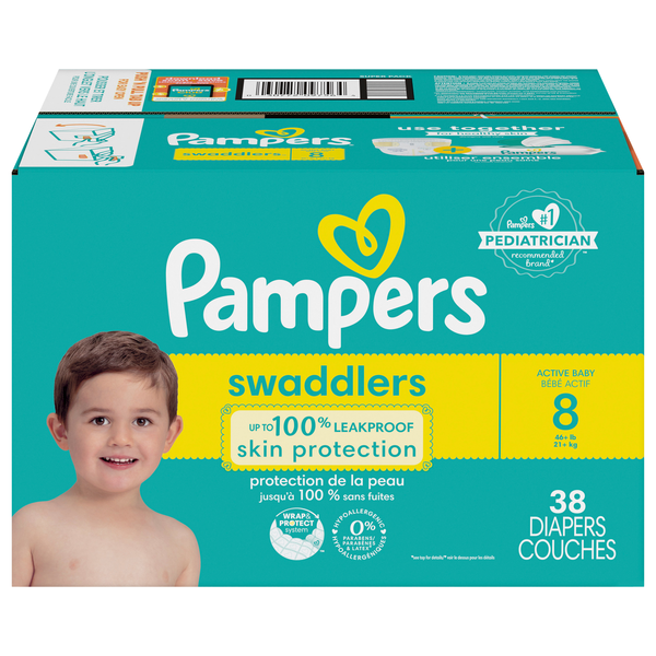 Pampers Size 8
