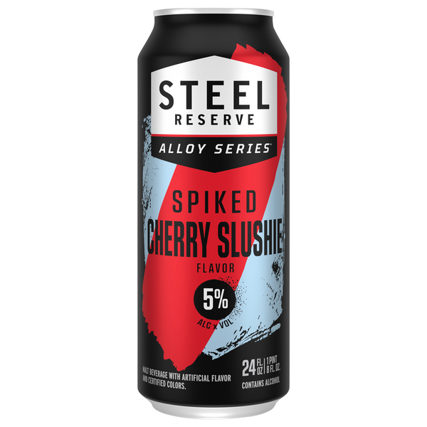 Save on Steel Reserve Alloy Series Spiked Cherry Slushie Flavor Malt Beverage Order Online ...