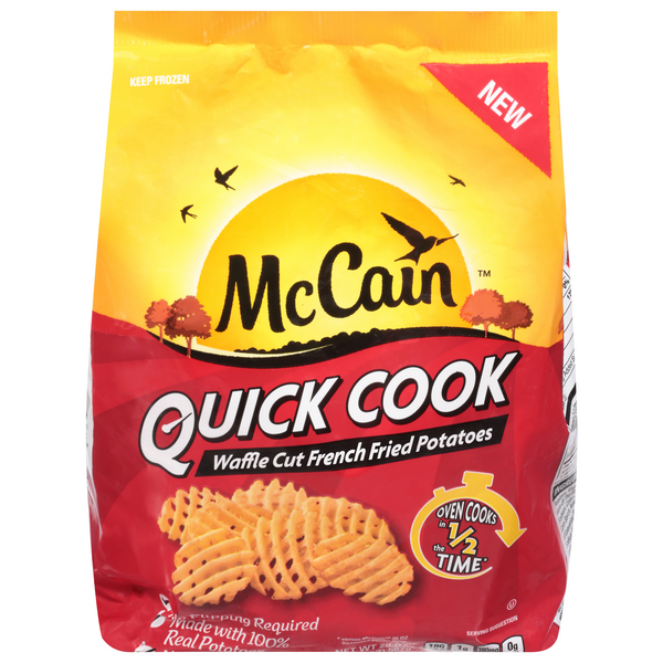 Save on McCain Quick Cook Waffle Cut French Fried Potatoes Order Online ...