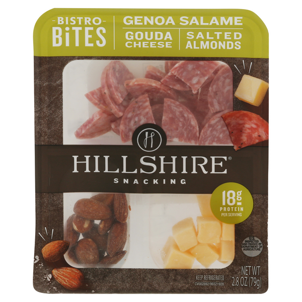 Save on Hillshire Snacking Bistro Bites Genoa Salame Gouda Cheese ...