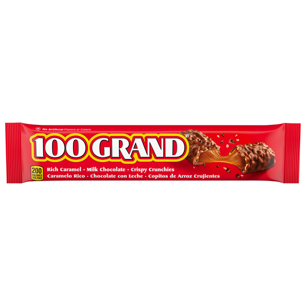Save on 100 Grand Caramel & Crispy Milk Chocolate Candy Bar Order ...