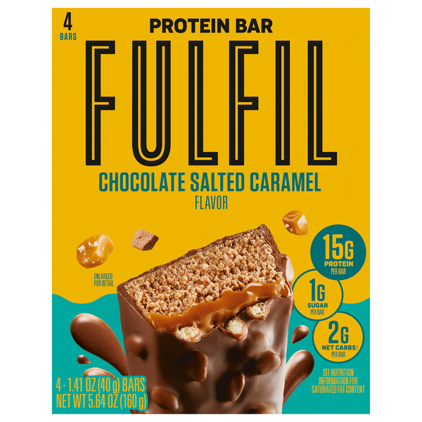 Save on Fulfil Gluten Free Chocolate Salted Caramel 15g Vitamin ...