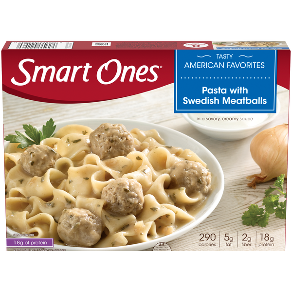 Save on Smart Ones Pasta with Swedish Meatballs Frozen Meal Order ...