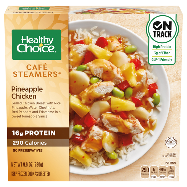 Save on Healthy Choice Cafe Steamers Pineapple Chicken Frozen Meal ...