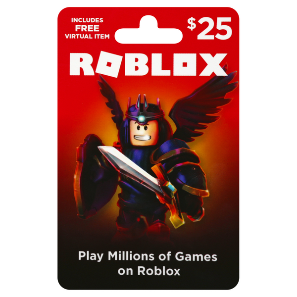 Save On 25 Roblox Gift Card Order Online Delivery GIANT
