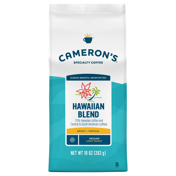 Save on Cameron's Hawaiian Blend Light Roast Ground Coffee Order Online ...