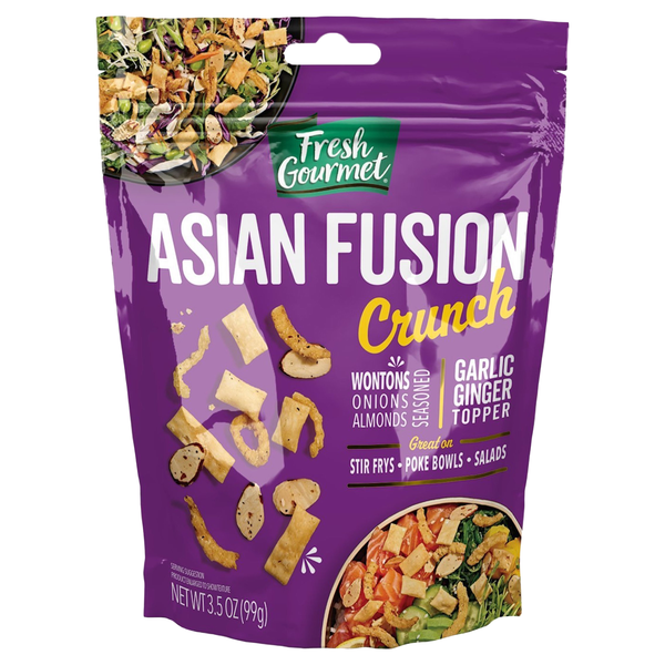 Save on Fresh Gourmet Asian Fusion Crunch Garlic Ginger Topper Order ...