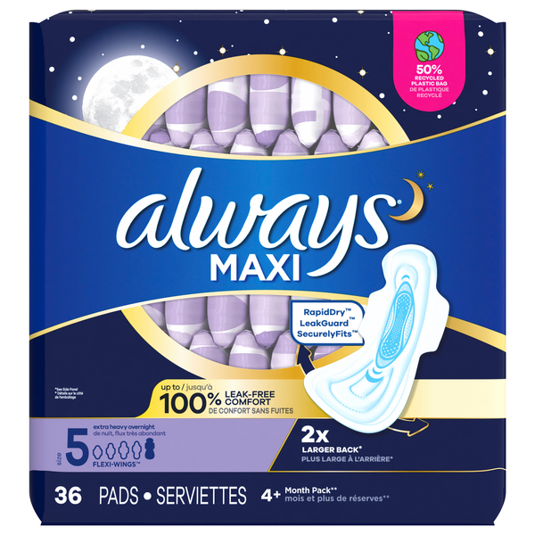 Maxi Pads - Order Online & Save | Giant
