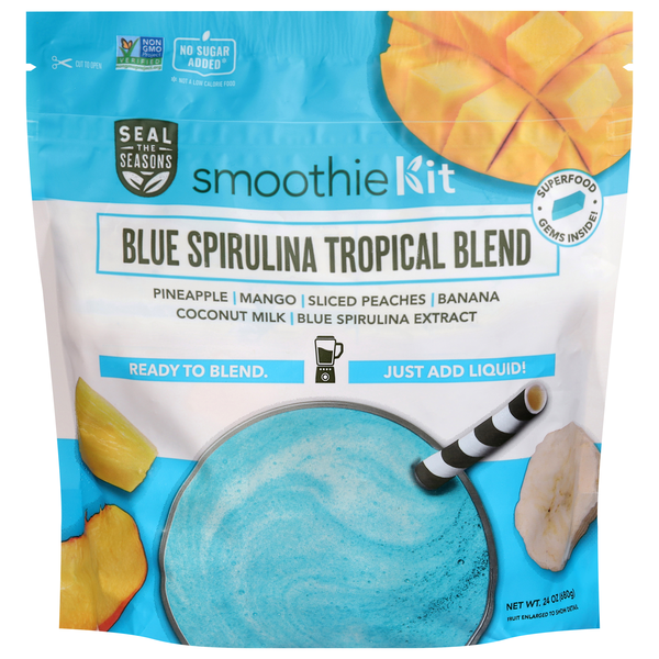 Save on Seal The Seasons Blue Spirulina Tropical Blend Smoothie Kit ...