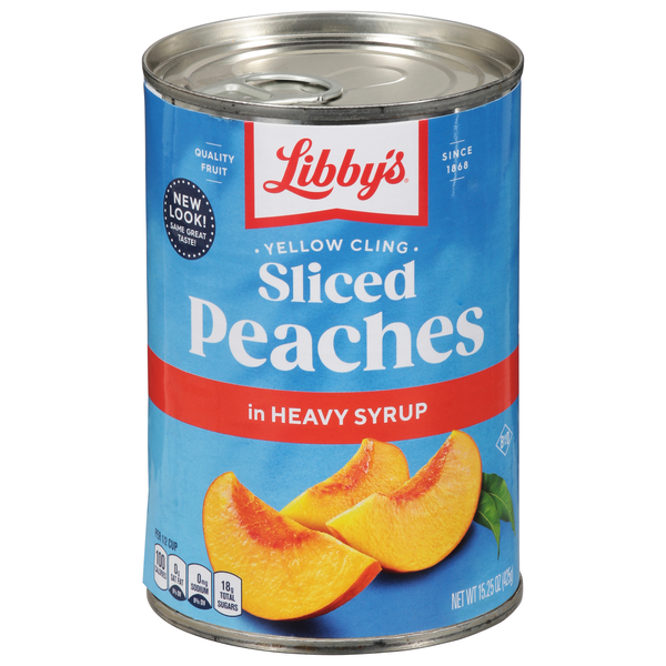 Save on Libby's Sliced Yellow Cling Peaches in Heavy Syrup Order Online ...