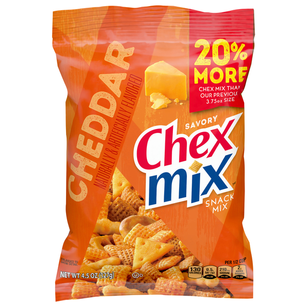 Save on Chex Mix Cheddar Savory Snack Mix Order Online Delivery | Giant