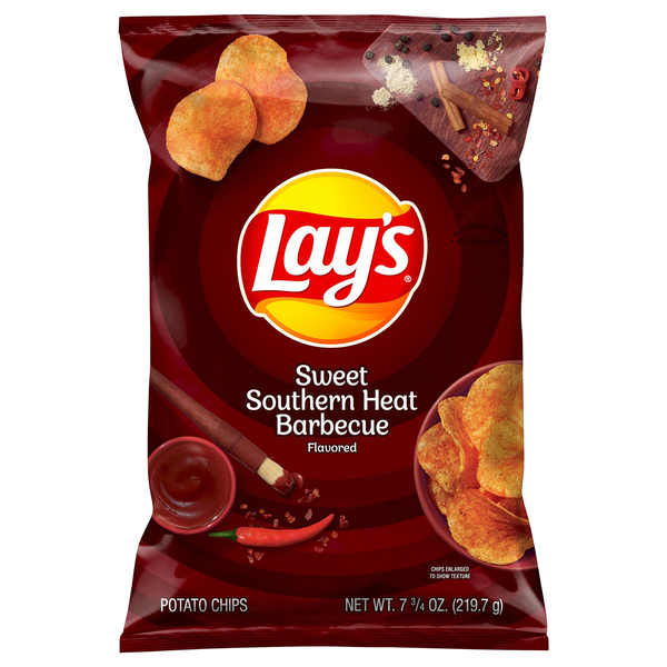 Save On Lays Sweet Southern Heat Barbecue Potato Chips Order Online Delivery Stop And Shop