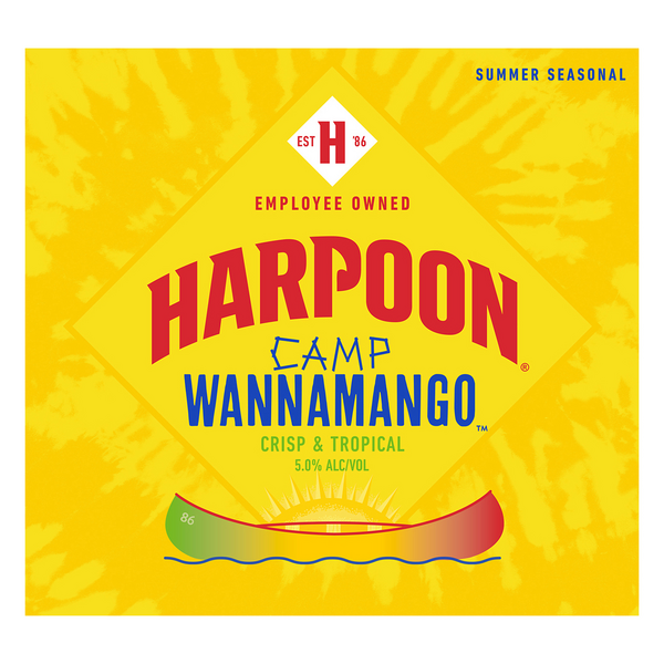 Save on Harpoon Summer Seasonal Camp Wannamango Pale Ale with Mango ...