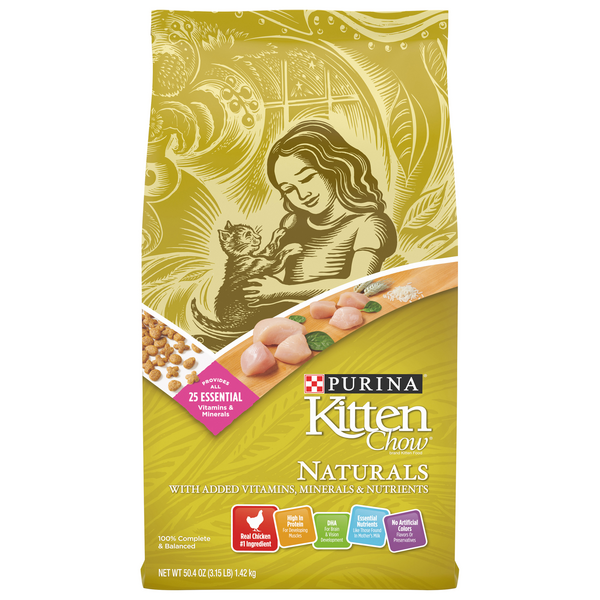 Save On Purina Kitten Chow Naturals Dry Cat Food Real Chicken Order