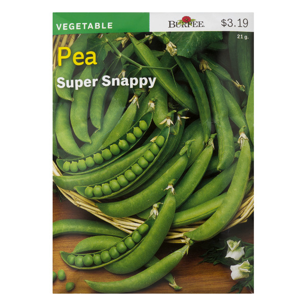 Save on Burpee Vegetable Pea Seeds Order Online Delivery | Giant