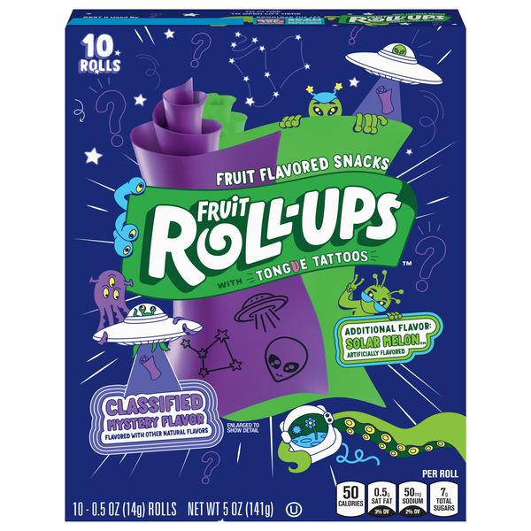 Save on Fruit Roll-Ups Mystery Flavor & Solar Melon Fruit Snacks - 10 ...