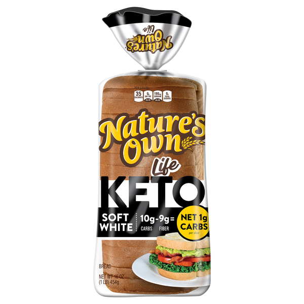 Save on Nature's Own Life Keto 35 Calories Soft White Sliced Bread ...