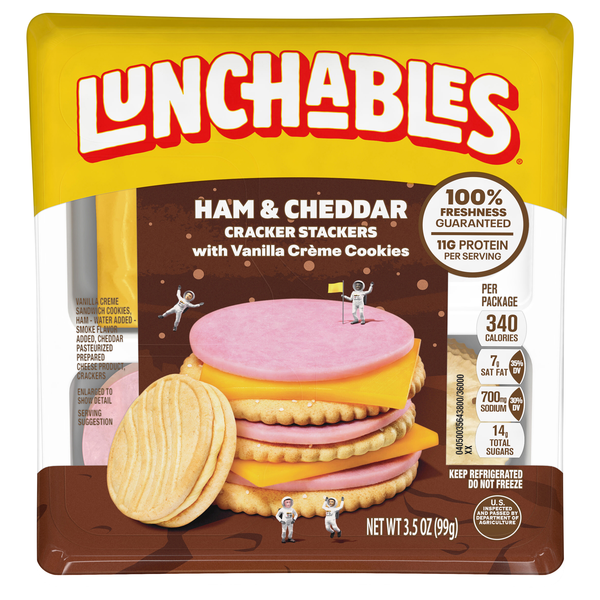 Save on Lunchables Cracker Stackers Ham & Cheddar Order Online Delivery ...