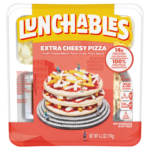 Save on Lunchables Extra Cheesy Pizza Order Online Delivery | Giant