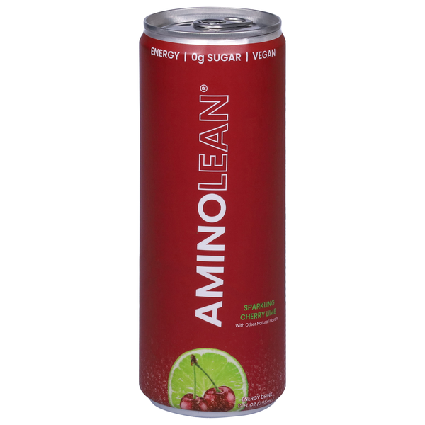 Save on AminoLean Sparkling Cherry Lime Energy Drink Order Online ...
