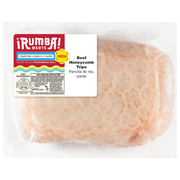 Save on iRumba! Meats Beef Honeycomb Tripe Order Online Delivery | GIANT