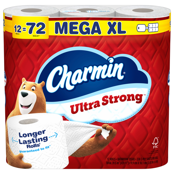 Save on Charmin Ultra Strong 2-Ply Mega Roll Toilet Paper Order Online ...