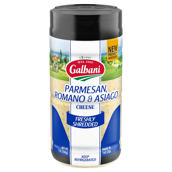 Save on Galbani Parmesan Romano & Asiago Shaker Order Online Delivery ...